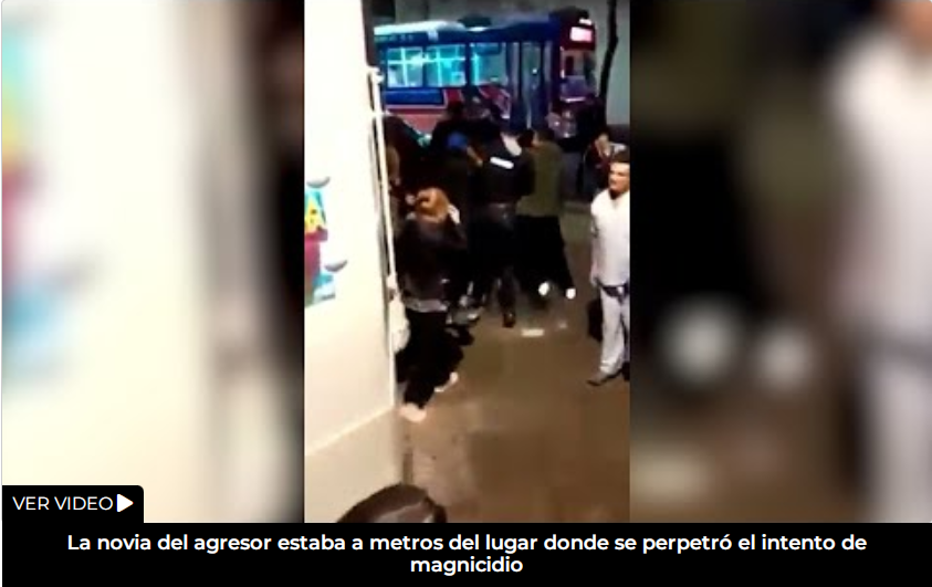 La novia del agresor estaba a metros del lugar donde se perpetró el ...