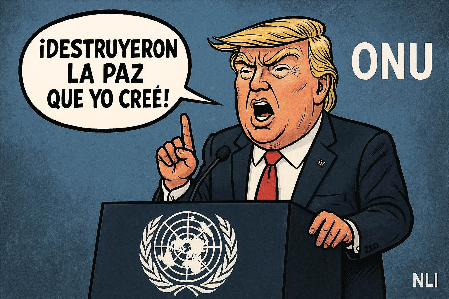 Trump, el megalómano que se atribuye la paz mundial mientras ataca a la ...